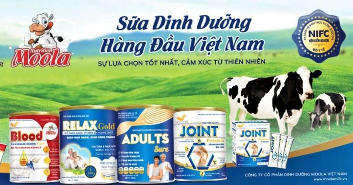 Tìm hiểu về thương hiệu sữa dinh dưỡng MOOLA MILK và các sản phẩm JOINT ...